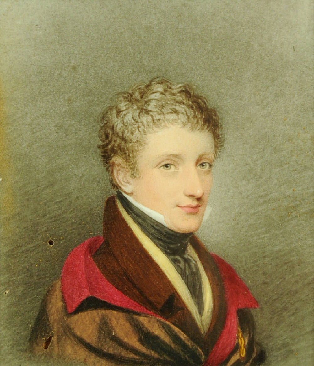 Adam Buck | Portrait of a small boy (1829) | MutualArt