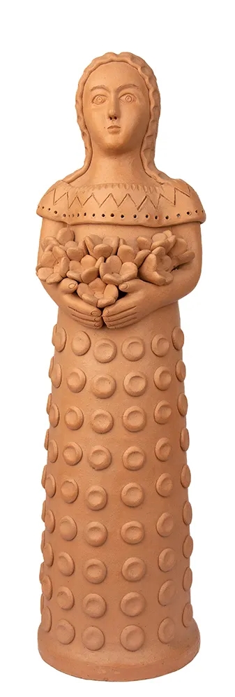 Manuel Borges da Silva | Moça com Flores | MutualArt