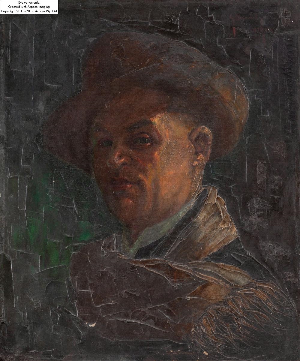 Christo Stefanoff | Self-portrait (1935) | MutualArt