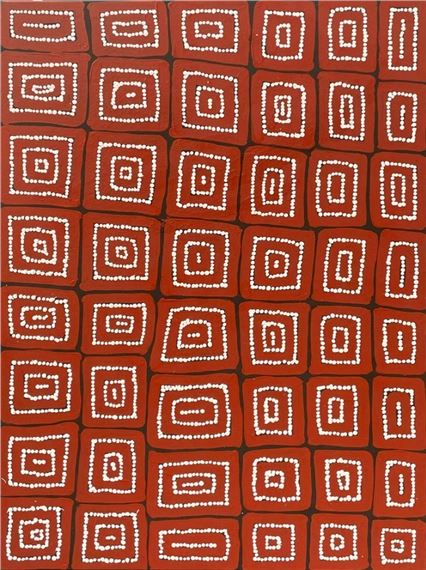 Thomas Tjapaltjarri | Tingari Story (2022) | MutualArt