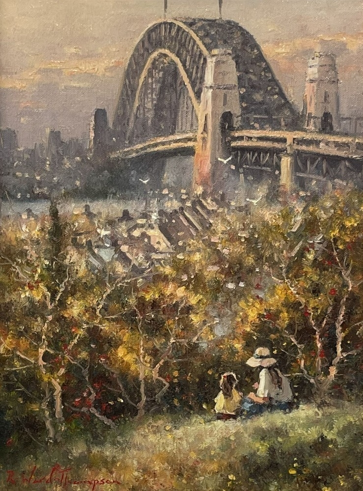 Ramon Ward Thompson | Summer Morning- Observatory Hill Sydney | MutualArt