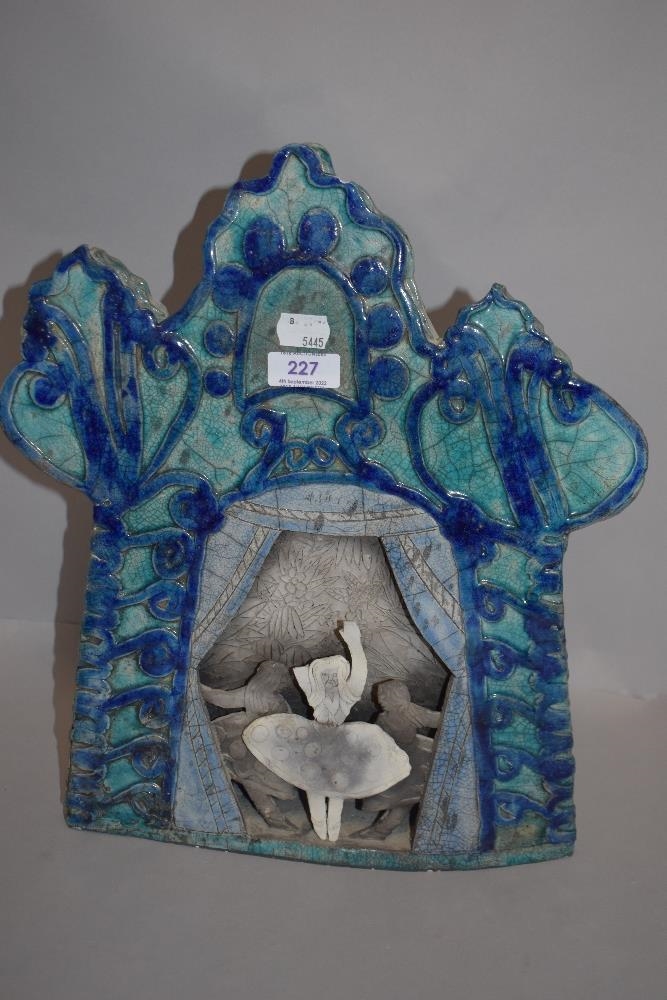 Ann Noël | An Anna Noel studio pottery sculpture of theatrical dancers ...