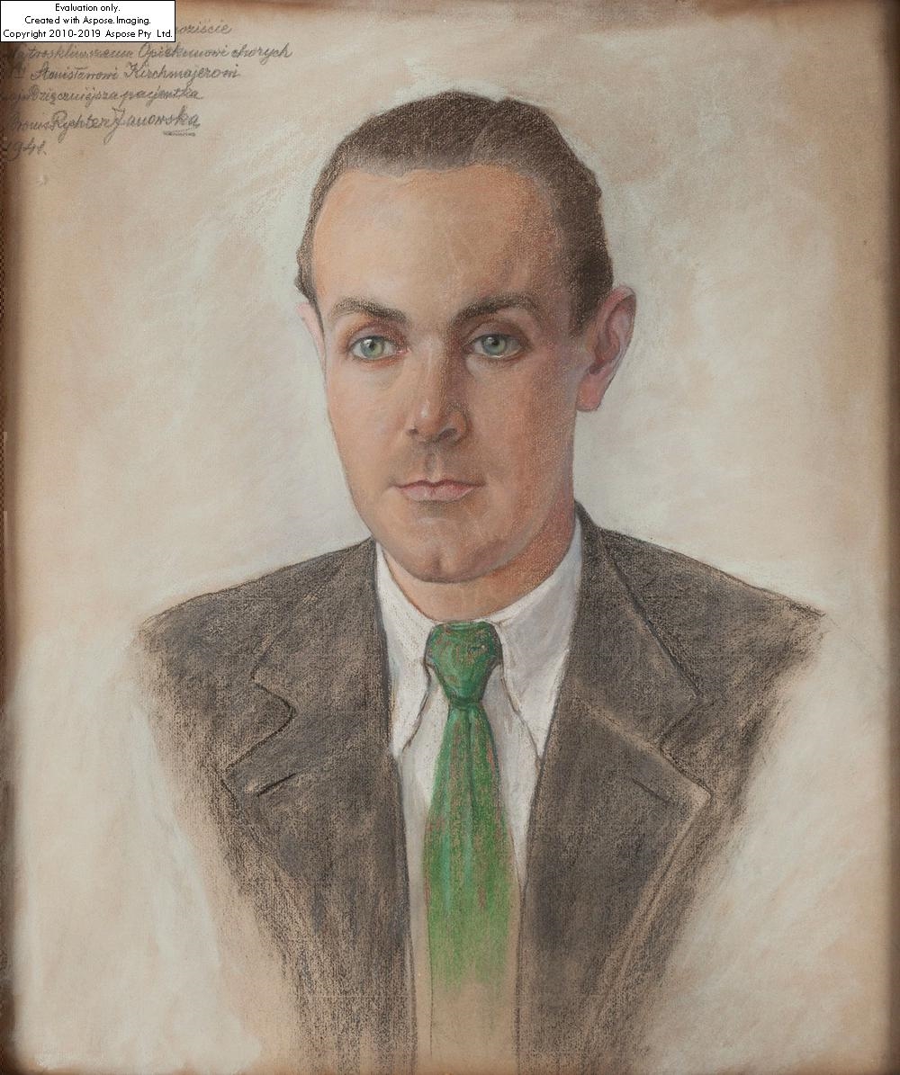 Bronisława Rychter-Janowska | Portret Stanisława Kirchmayera (1941 ...