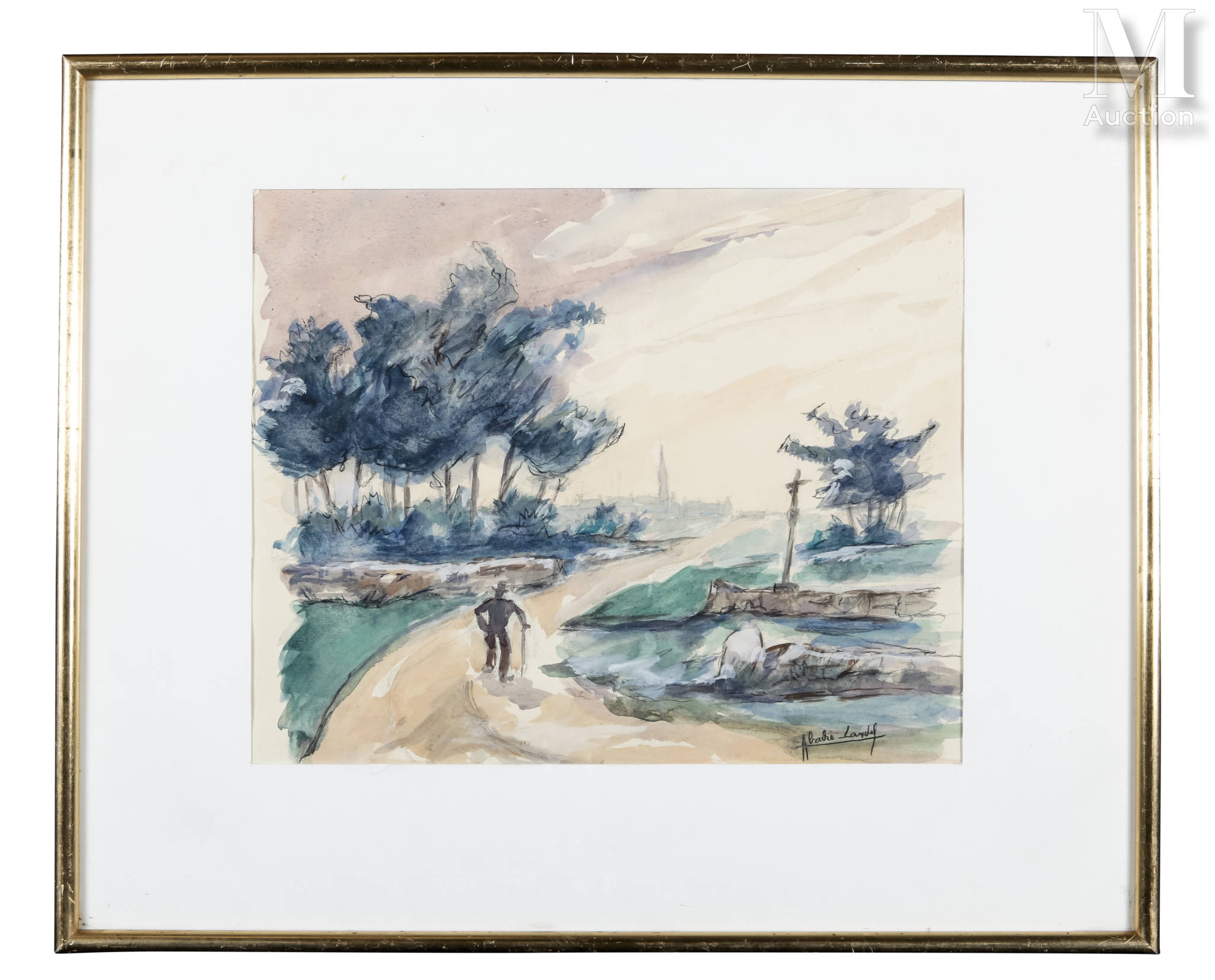 Pierre Abadie Landel | Le promeneur | MutualArt