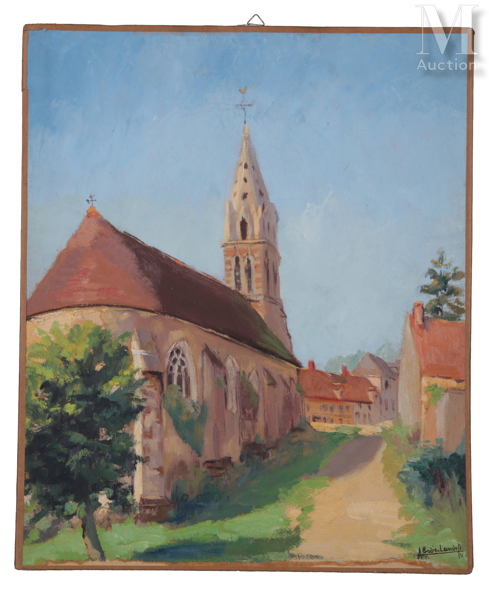 Pierre Abadie Landel | Eglise (1951) | MutualArt