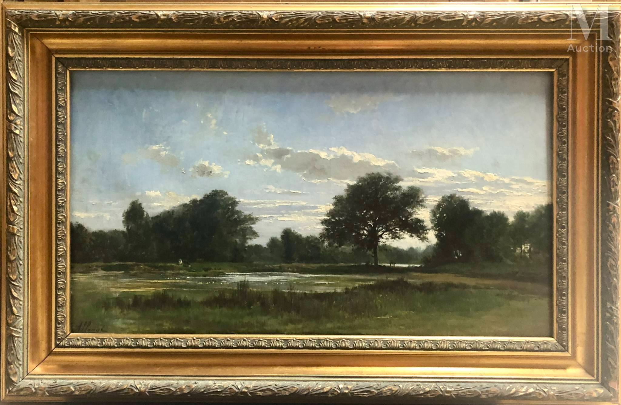 Auguste Allonge | Bord de Seine | MutualArt