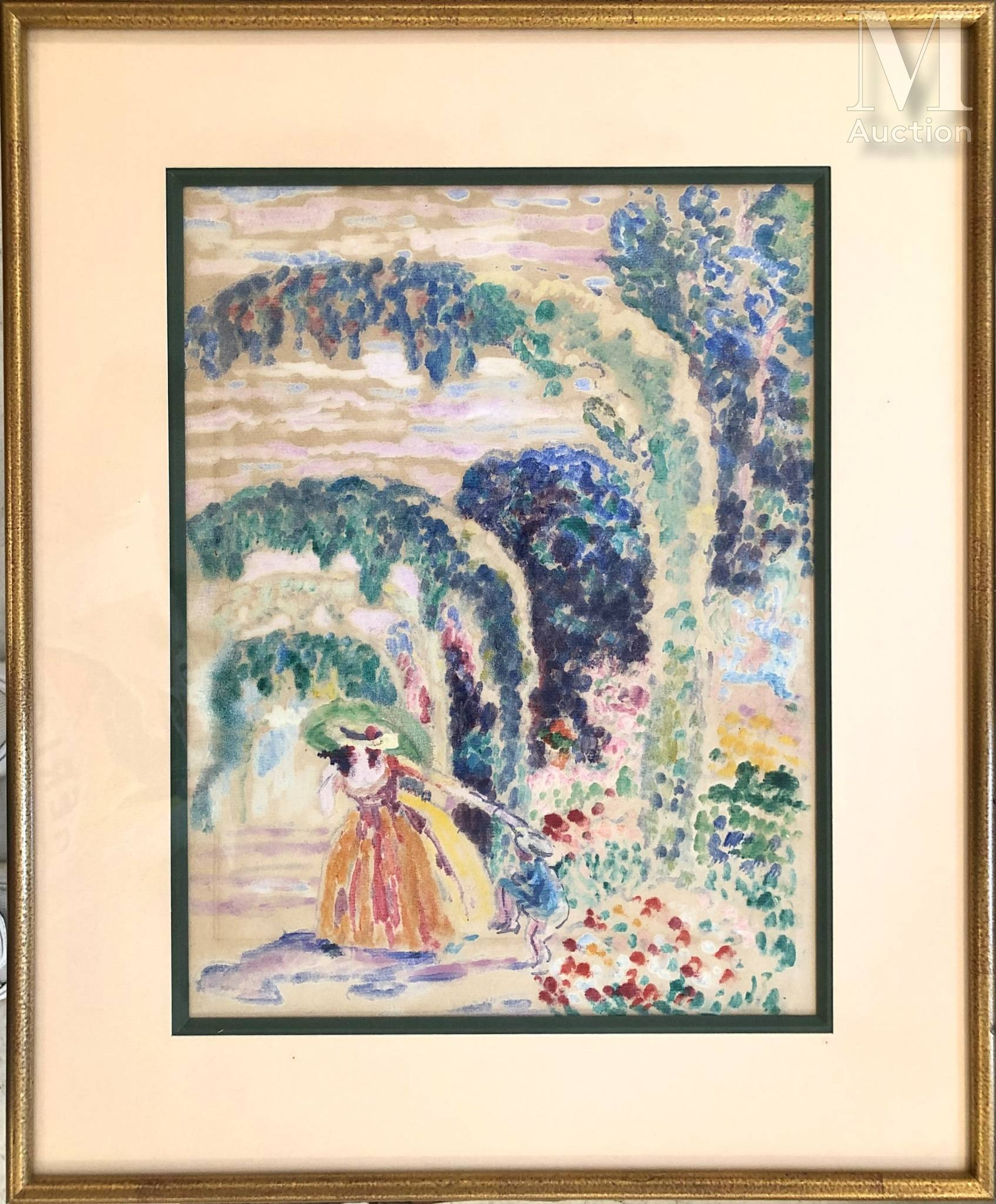 Charlotte Chauchet-Guillere | La fontaine/ La balade au jardin | MutualArt