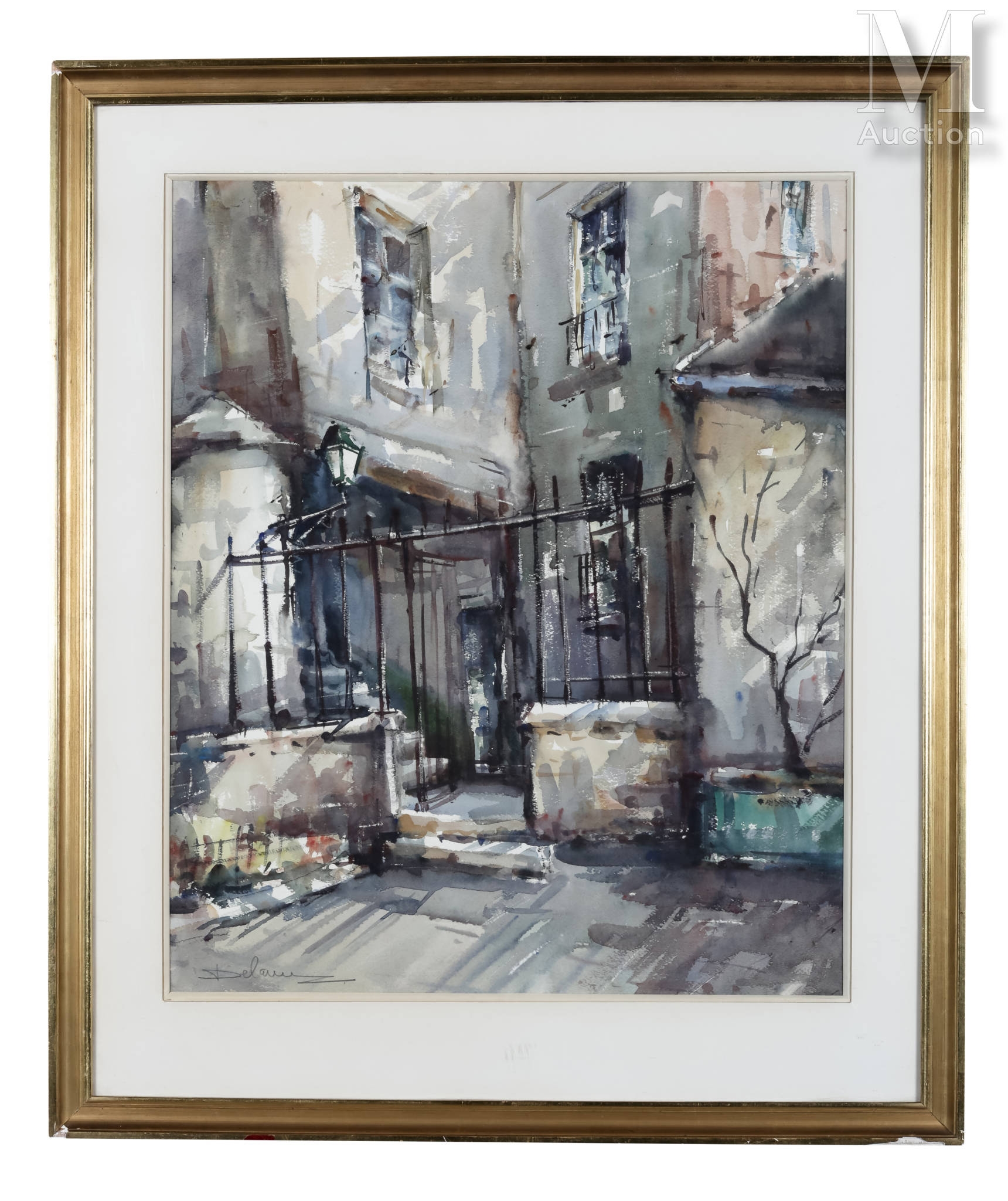 Lucien Delarue | L'entrée | MutualArt