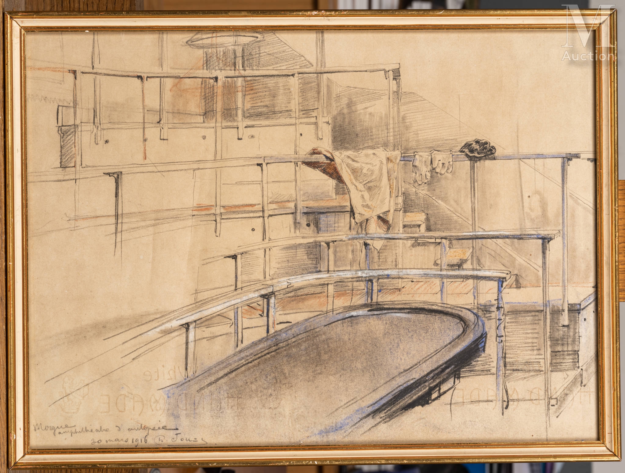 Charles Jouas | Morgue, amphithéâtre d'autopsie (30) | MutualArt