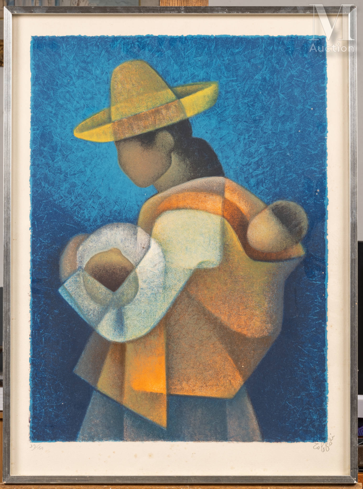 Louis Toffoli | Mère portant ses enfants | MutualArt