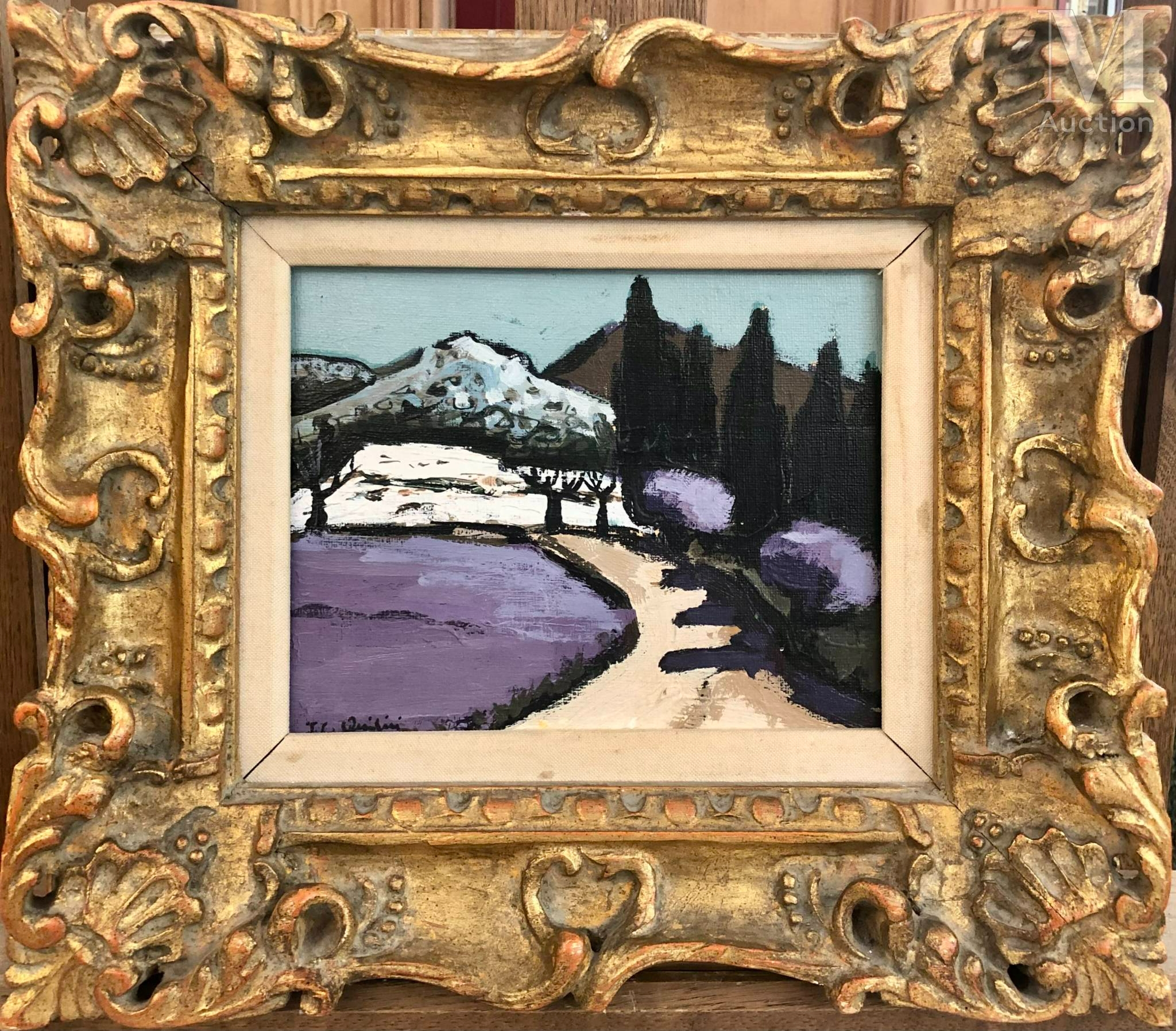 Jean-Claude Quilici | Chemin en Baux en Provence | MutualArt