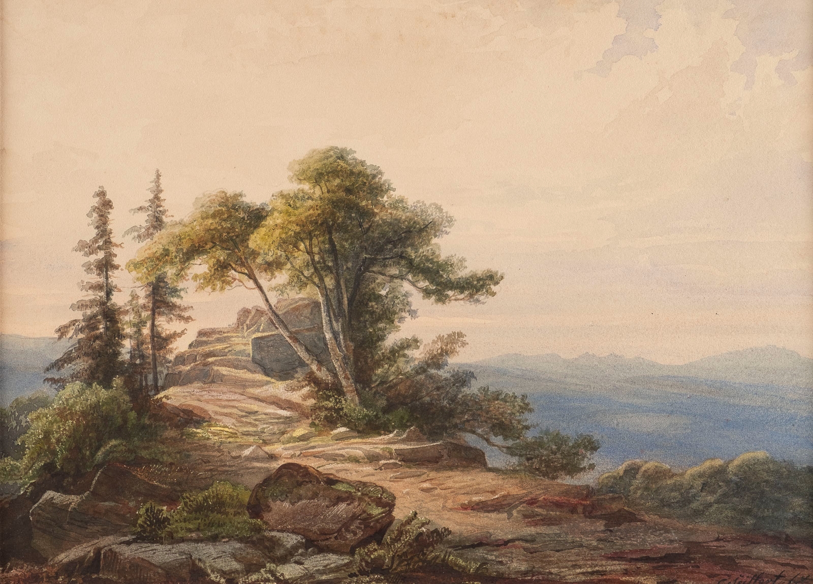 Carl Seiffert | 'SCHARFENSTEIN IM HARZ'; 'SCHWEIZER SENNHÜTTE' | MutualArt