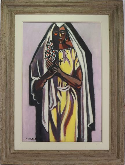 Frederick Robbins Childs | Modernist three-quarter length portrait ...