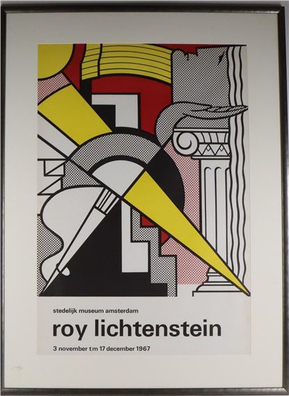 Roy Lichtenstein | Poster for an early Lichtenstein Exhibition at the ...