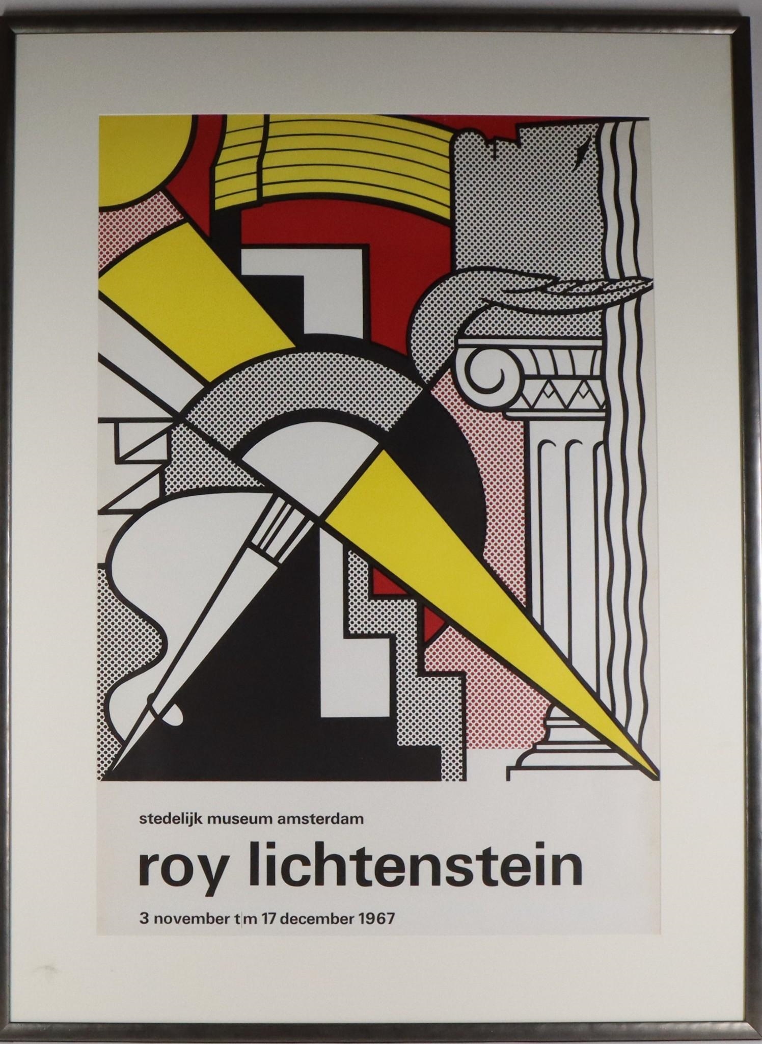 Roy Lichtenstein | Poster for an early Lichtenstein Exhibition at the ...