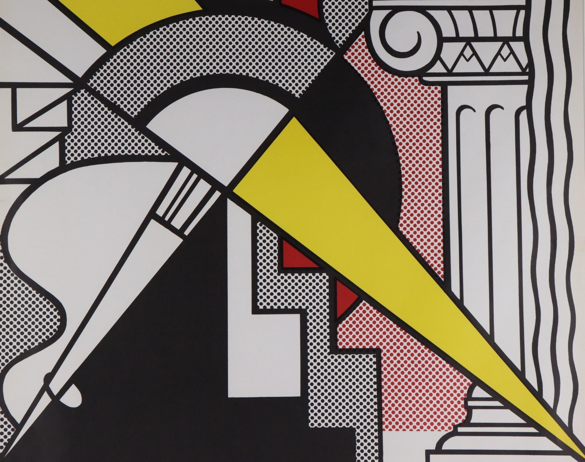 Roy Lichtenstein | Poster for an early Lichtenstein Exhibition at the ...