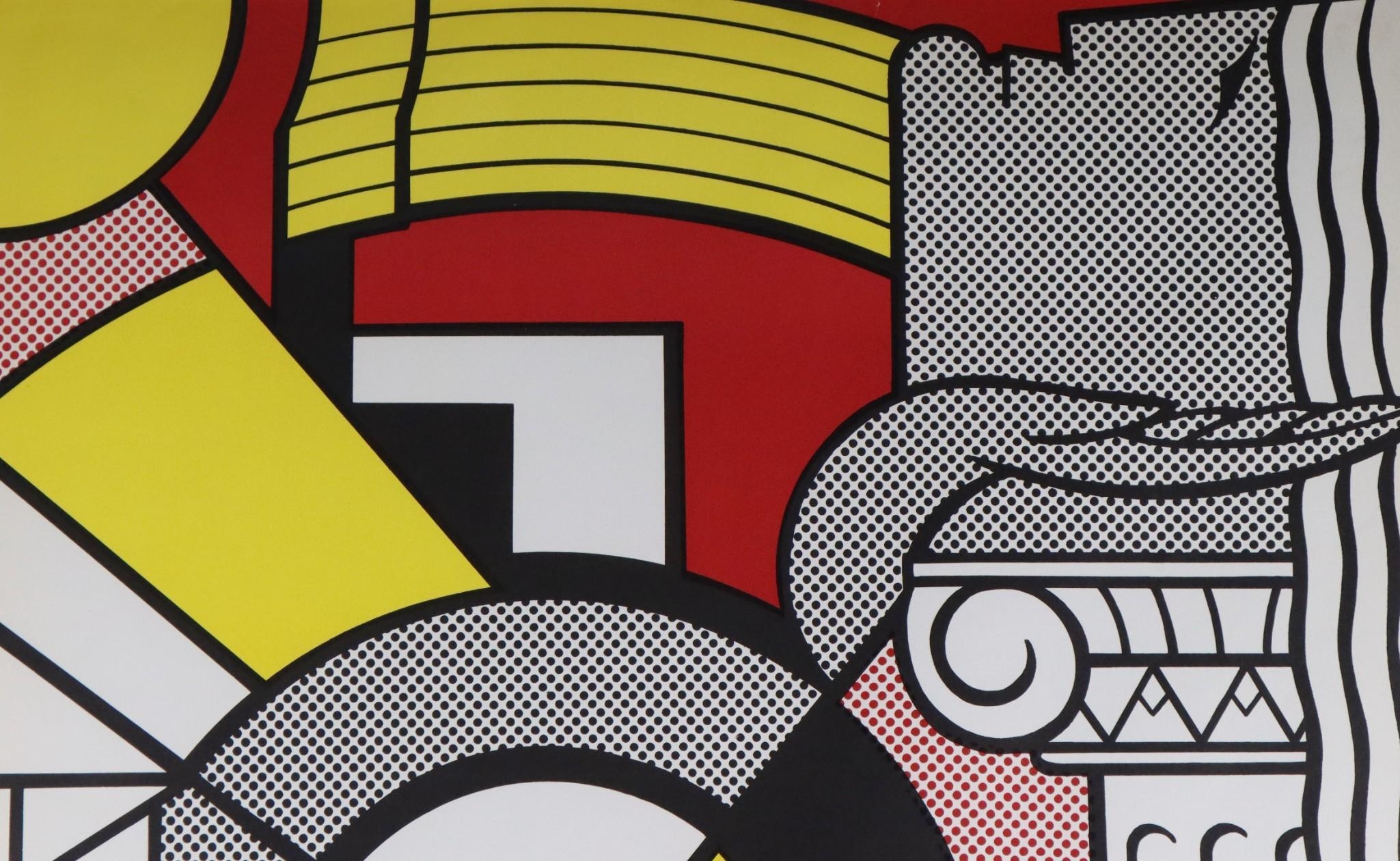 Roy Lichtenstein | Poster for an early Lichtenstein Exhibition at the ...