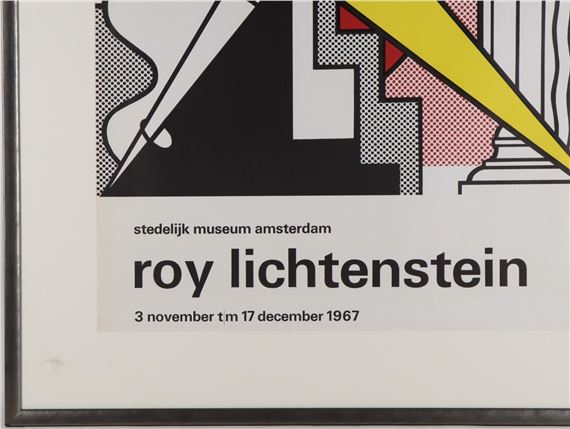 Roy Lichtenstein | Poster for an early Lichtenstein Exhibition at the ...