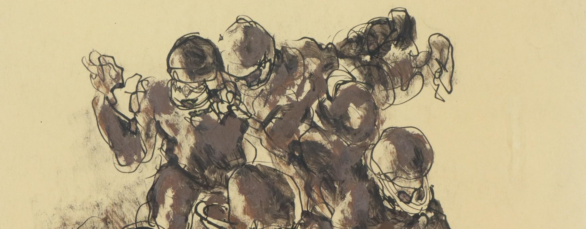 Louis Wolchonok | Ethereal figural composition | MutualArt