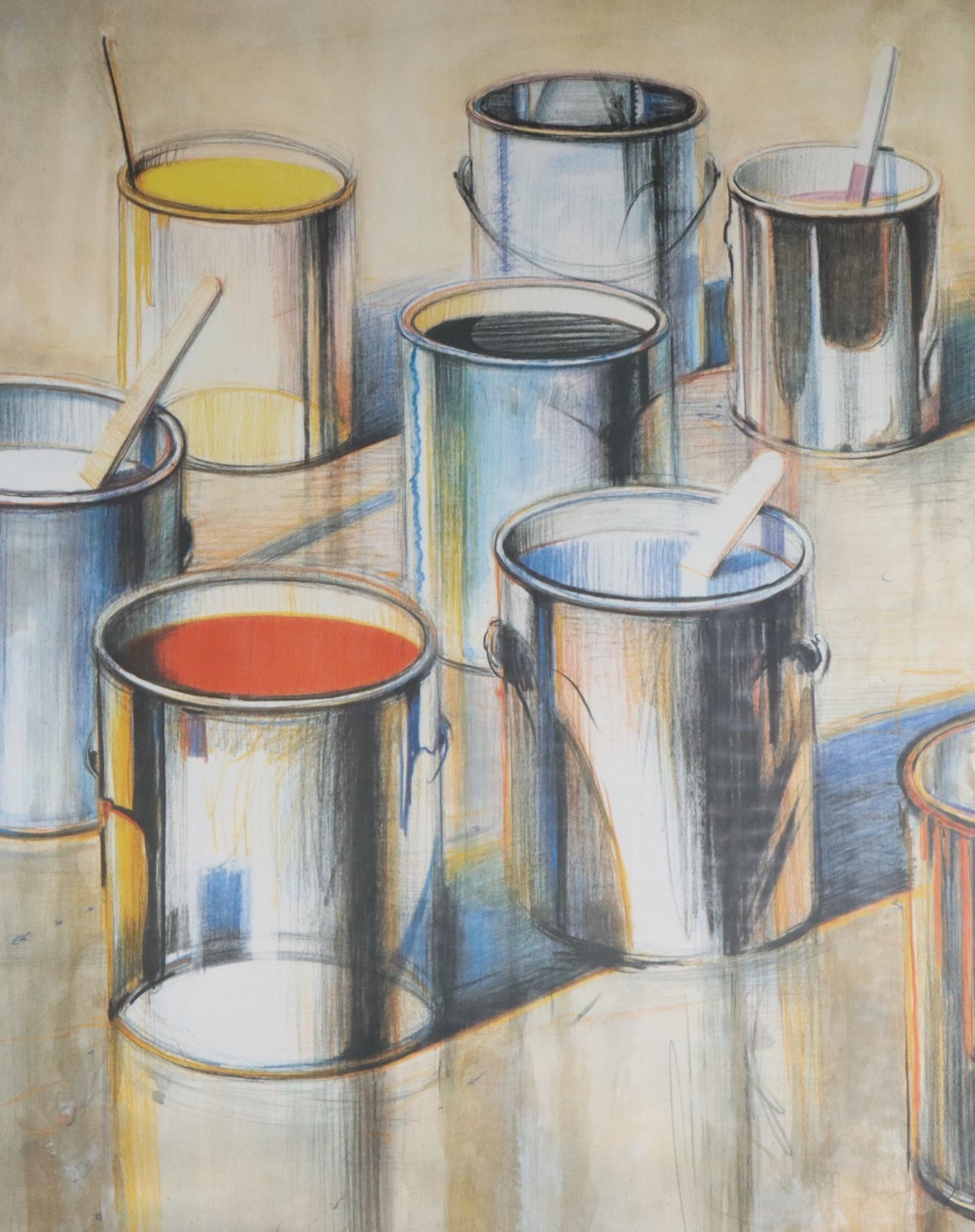 Wayne Thiebaud | Poster for the Chicago International Art Exposition ...