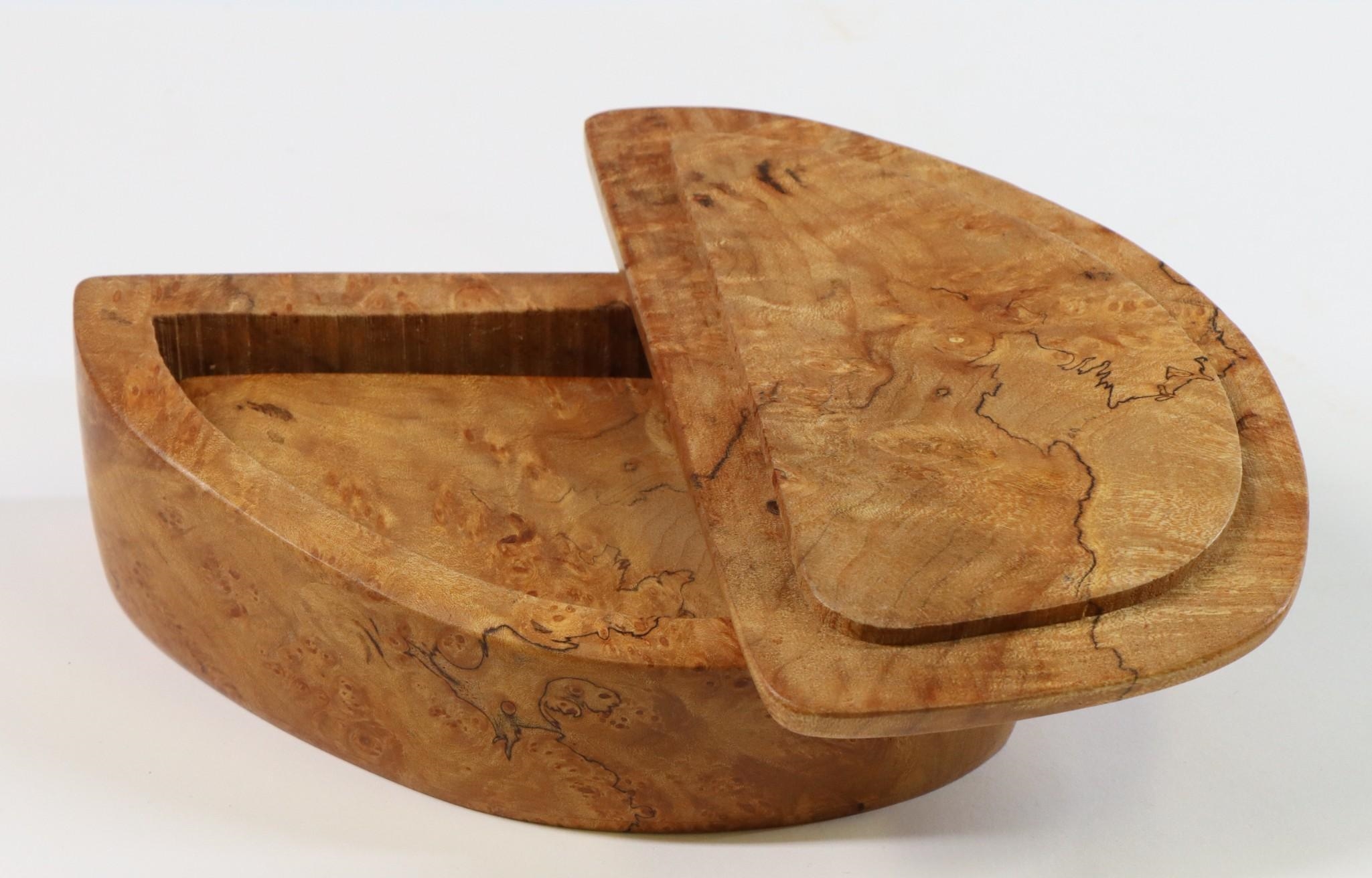 Michael Elkan | Burl Maple Nesting Boxes | MutualArt