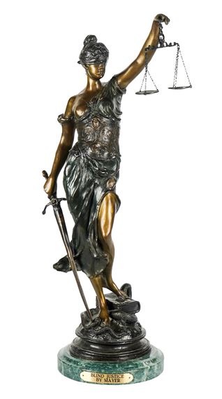 Alois Mayer | BLIND JUSTICE | MutualArt