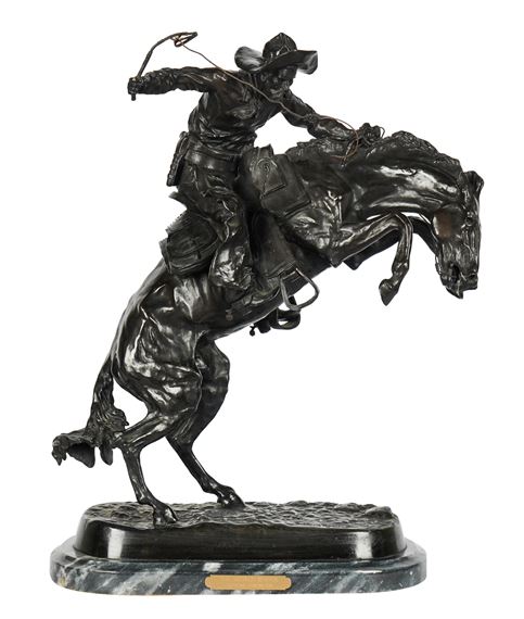 Frederic Remington | BRONCO BUSTER | MutualArt