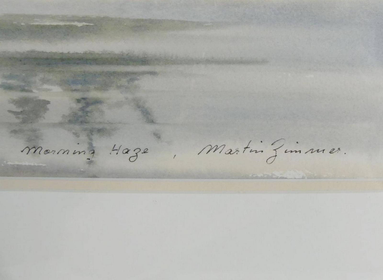 Martin Zimmer | Morning Haze | MutualArt