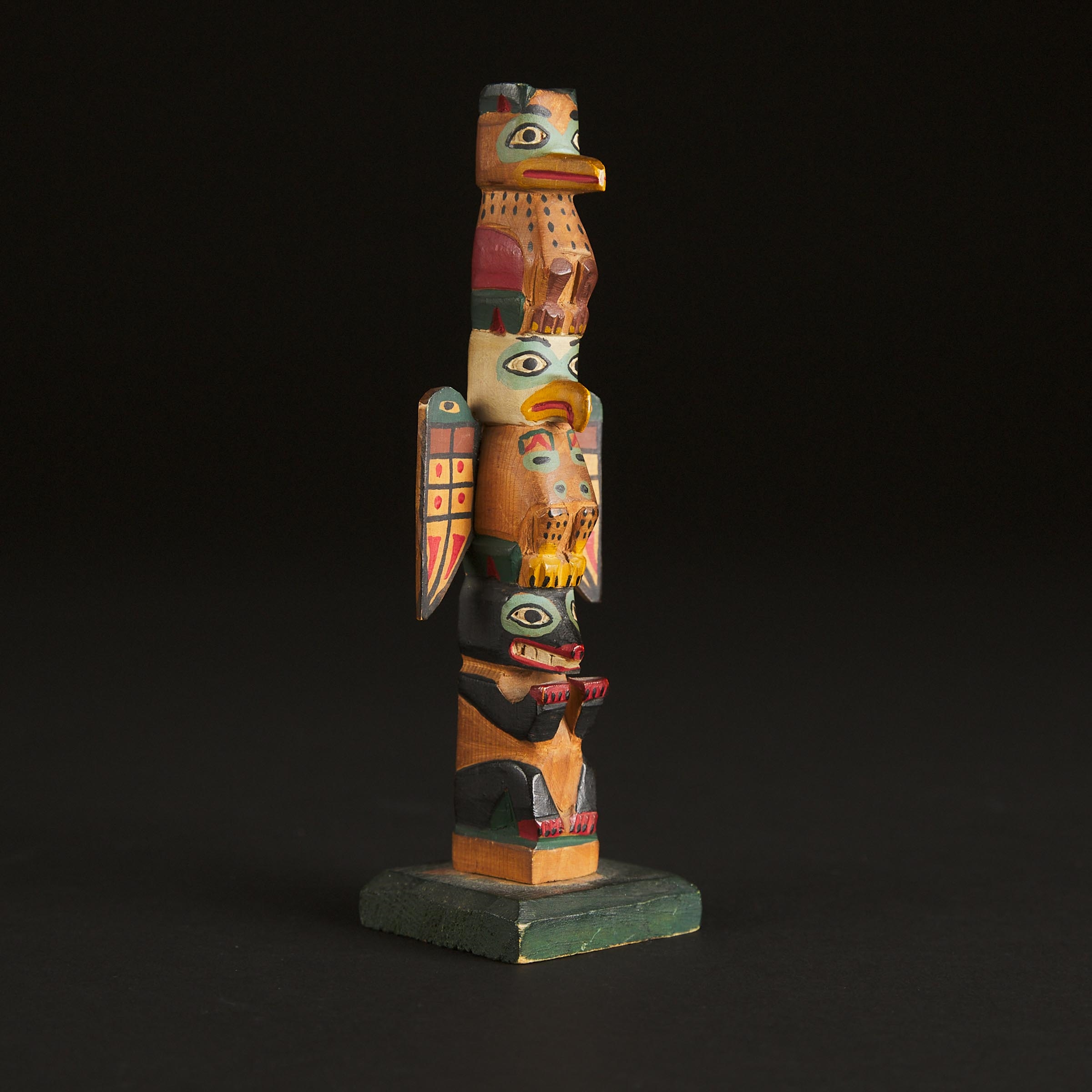 Eli Tait | CHIEF KIAN MODEL TOTEM POLE | MutualArt