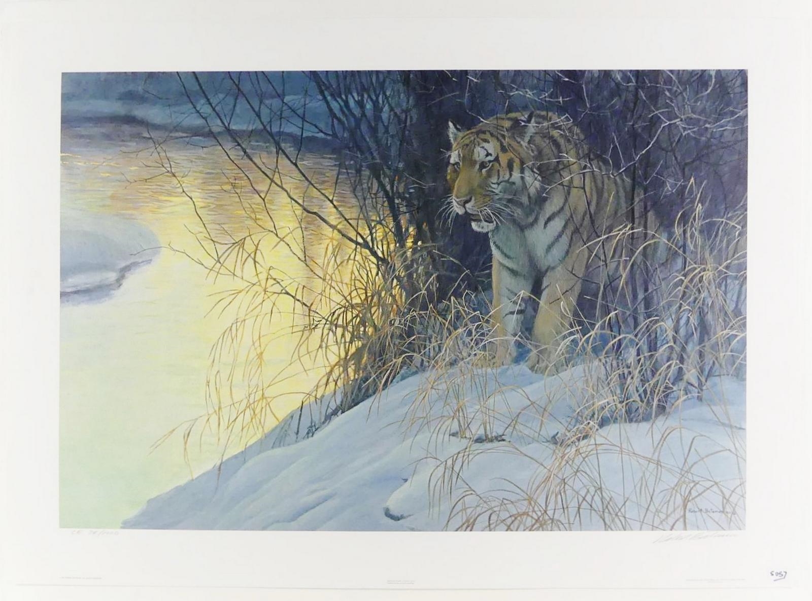 Robert McLellan Bateman | Siberian Tiger | MutualArt