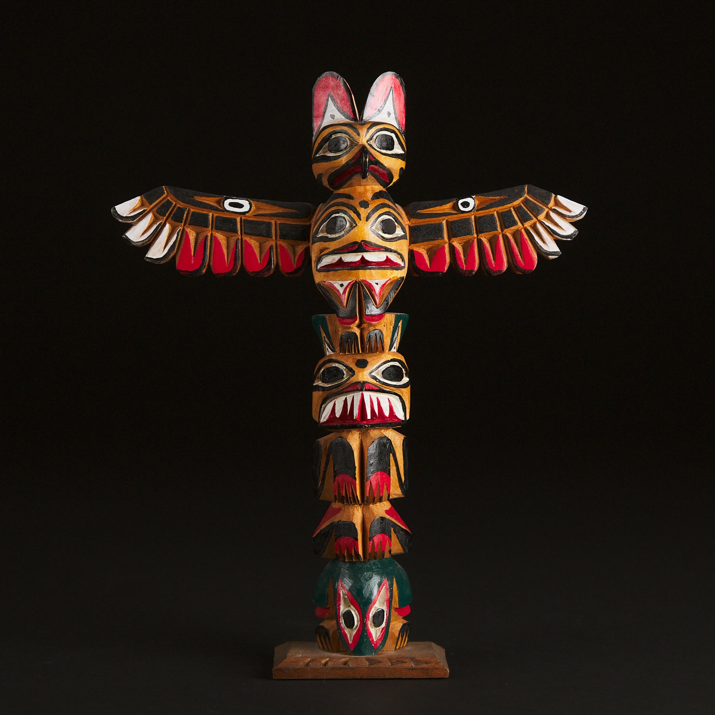 Raymond Williams | MODEL TOTEM POLE | MutualArt