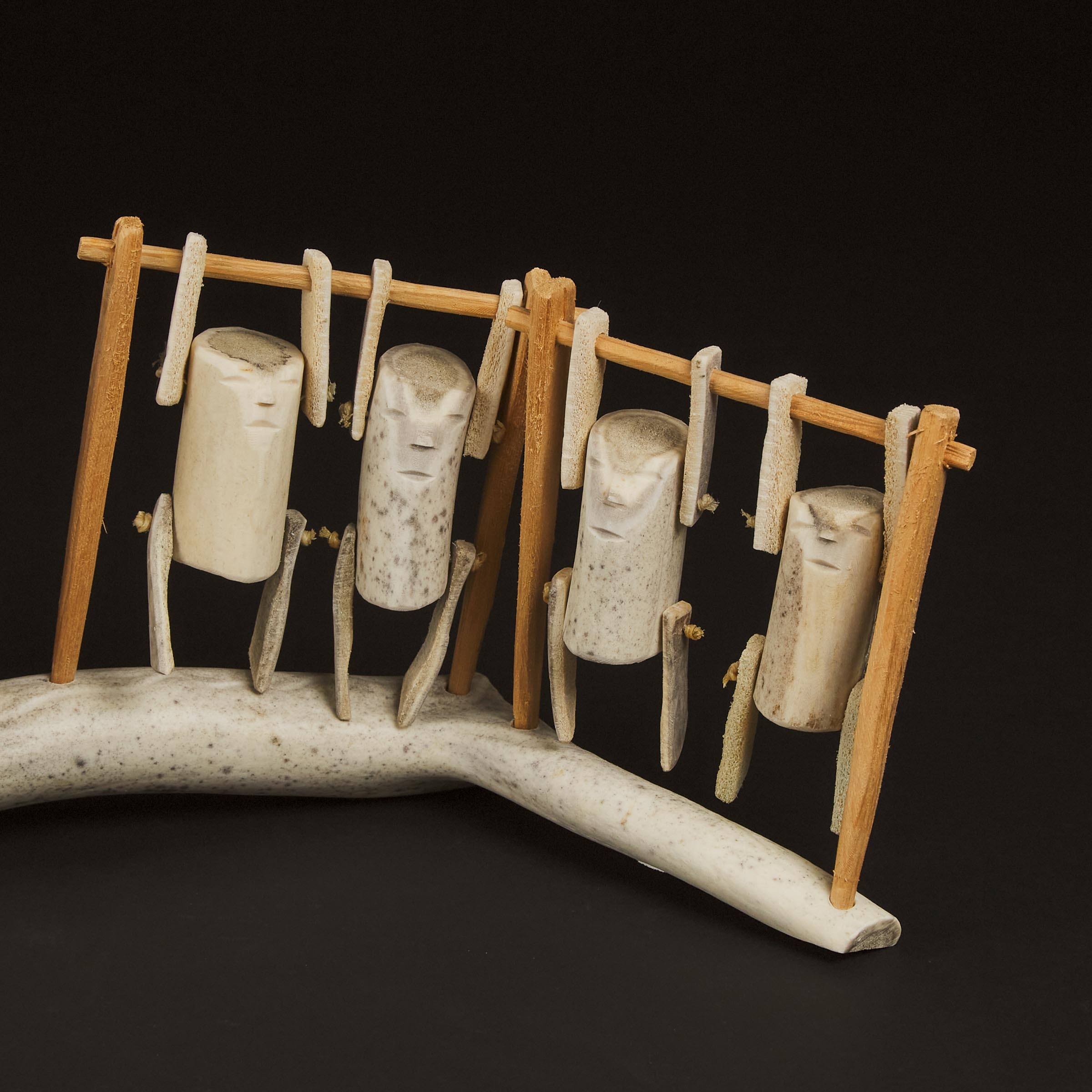 Abraham Nastapoka | ACROBATS (Circa 1980) | MutualArt