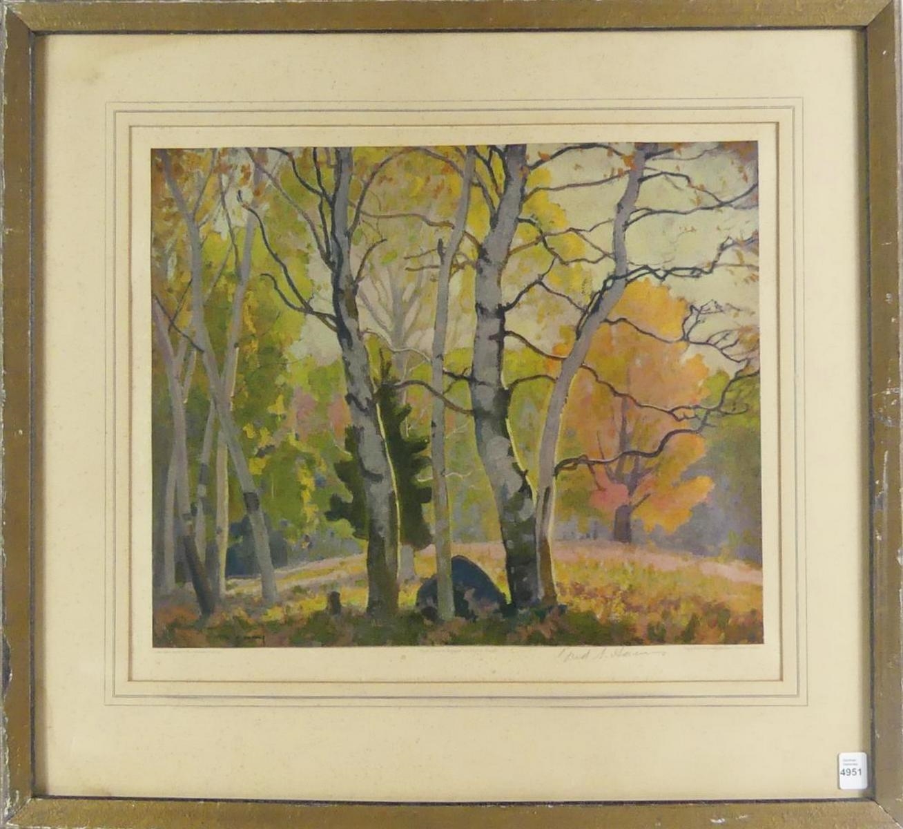 Frederick S. Haines | Grazing Sheep | MutualArt