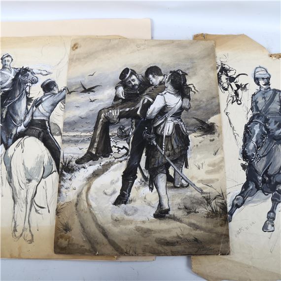Angelo Fairfax Muckley | military studies | MutualArt