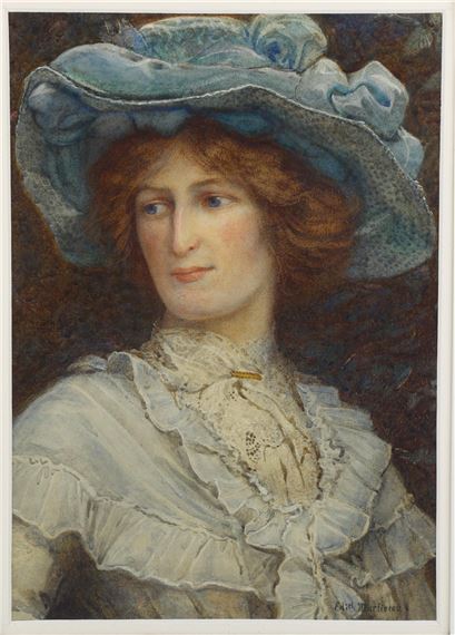 Edith Martineau | portrait of a lady | MutualArt
