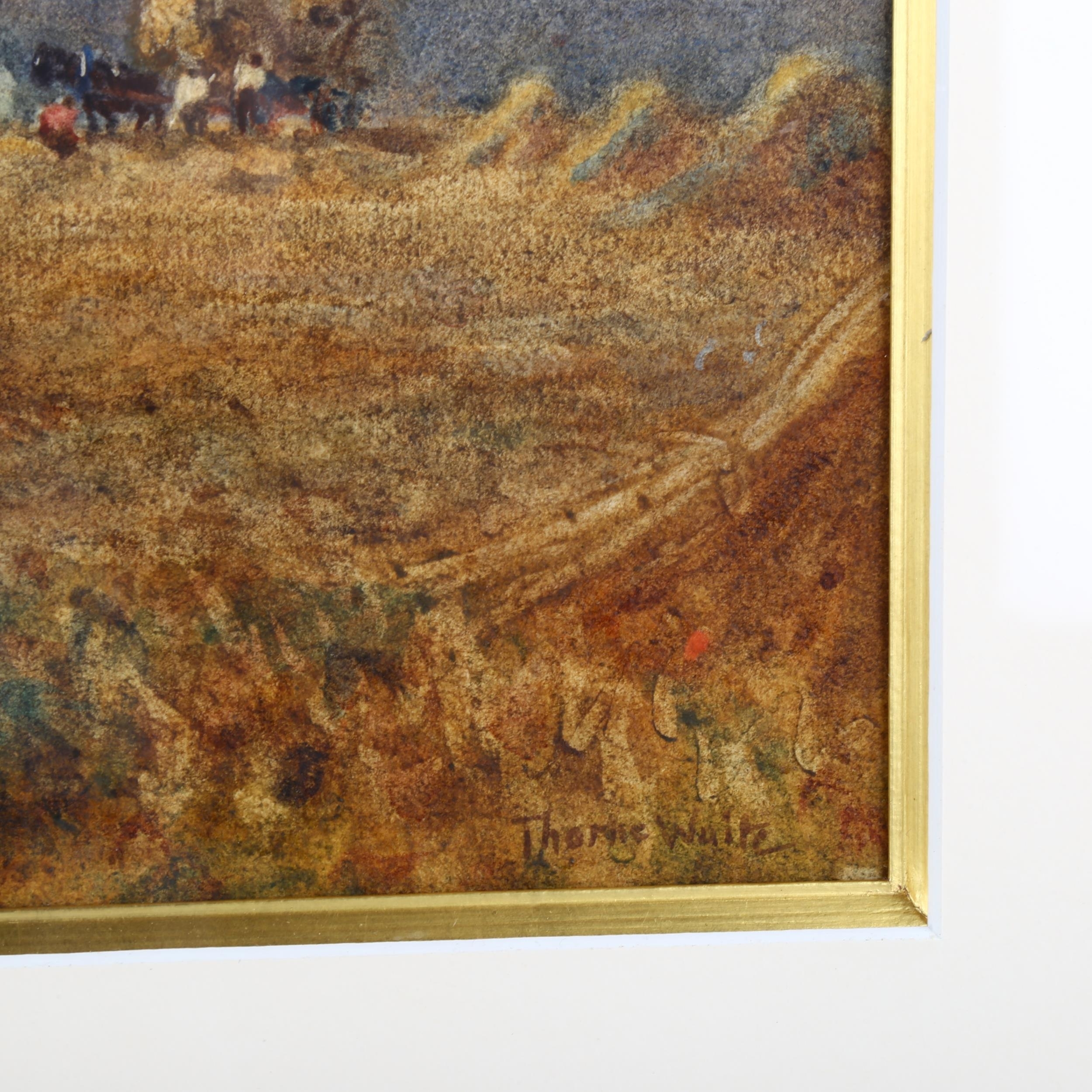 Robert Thorne Waite | Sussex harvest landscape | MutualArt