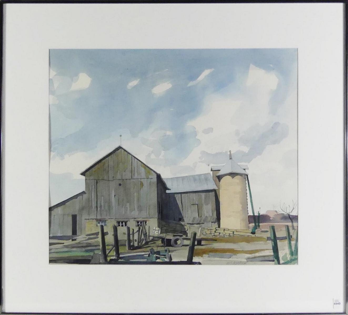 William Scobie Houstoun | Burlington Barns | MutualArt