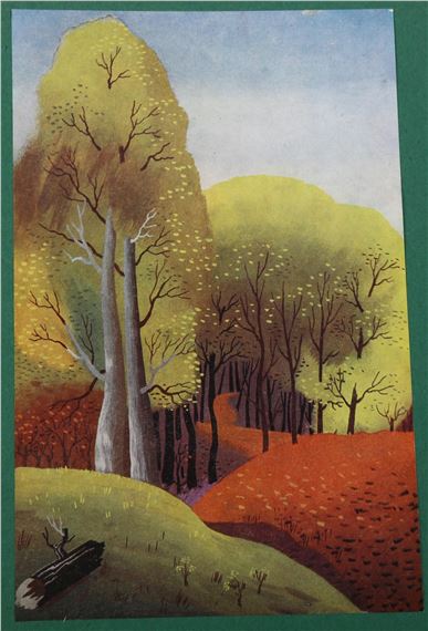 Edward McKnight Kauffer | 1938 rare commissioned mini poster for ...