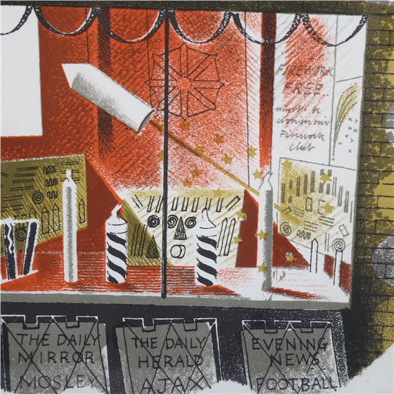 Eric Ravilious | Fireworks (1938) | MutualArt