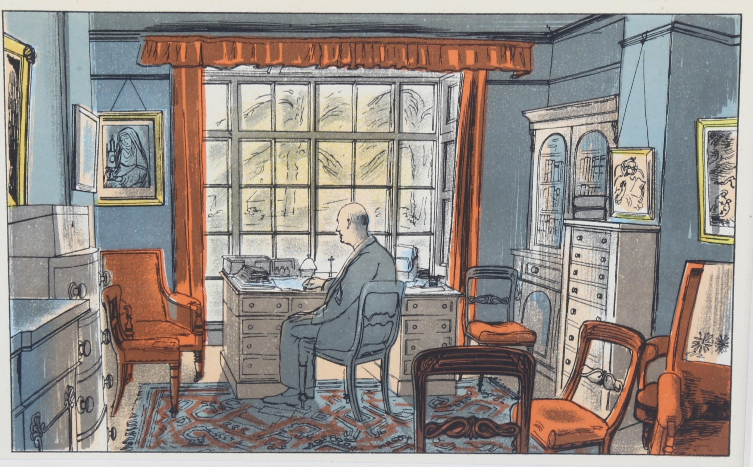 Edward Bawden | The Vicar | MutualArt