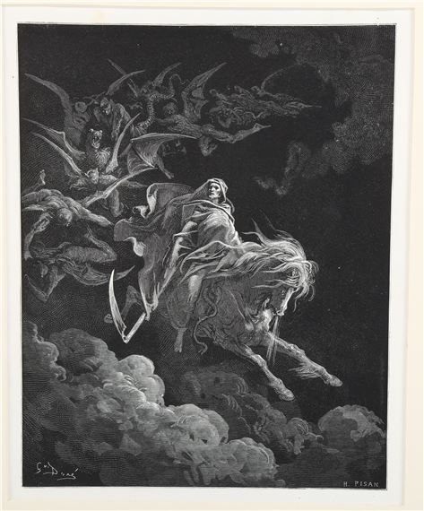 Gustave Doré | The Vision of Death 1866 | MutualArt