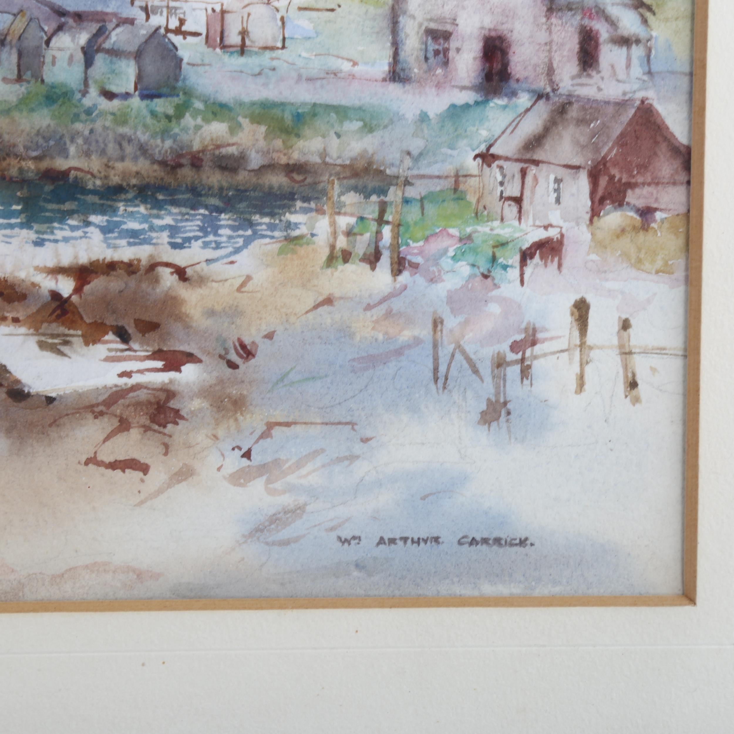 William Arthur Laurie Carrick | Scottish harbour scene | MutualArt