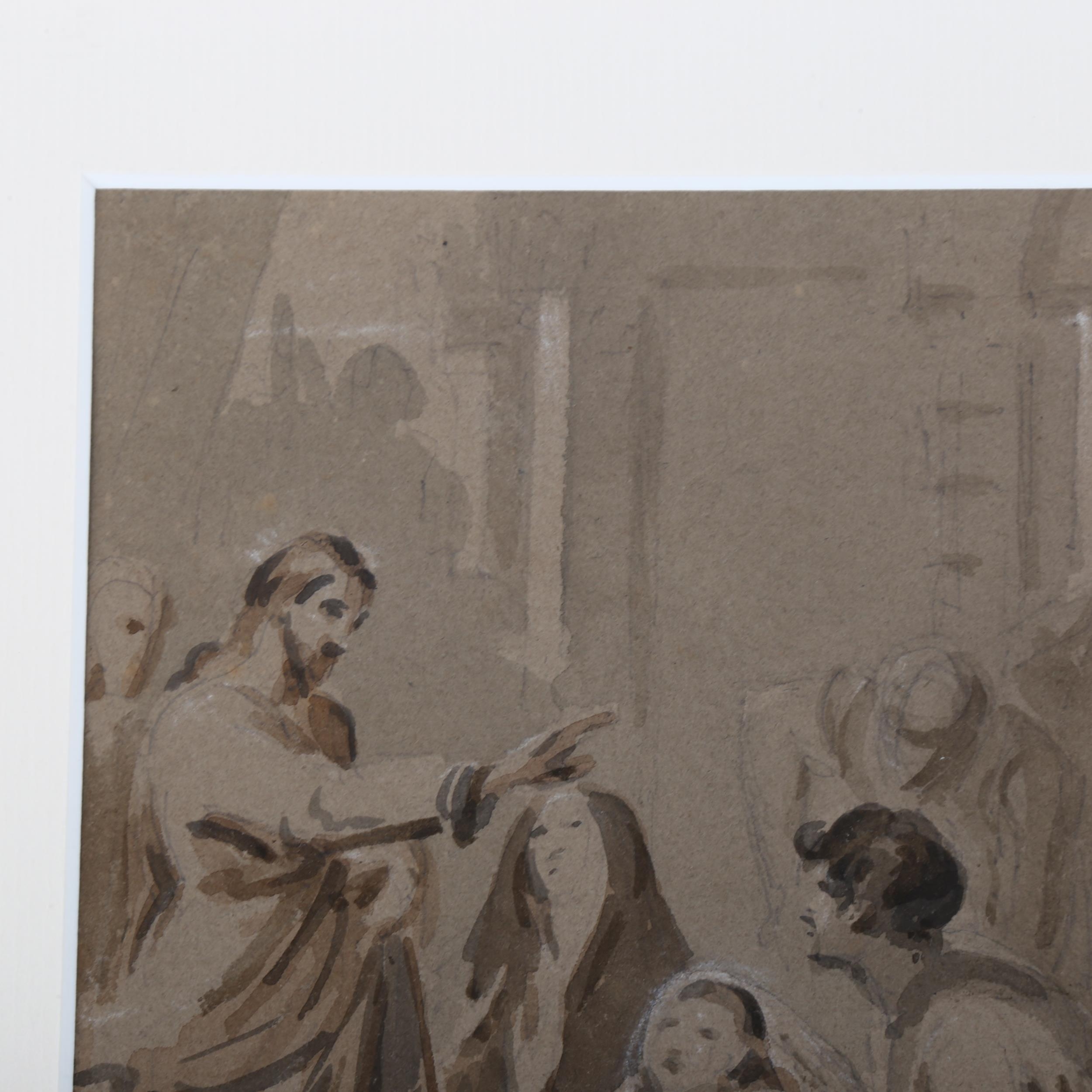 French School, 18th Century | study of Christ teaching | MutualArt