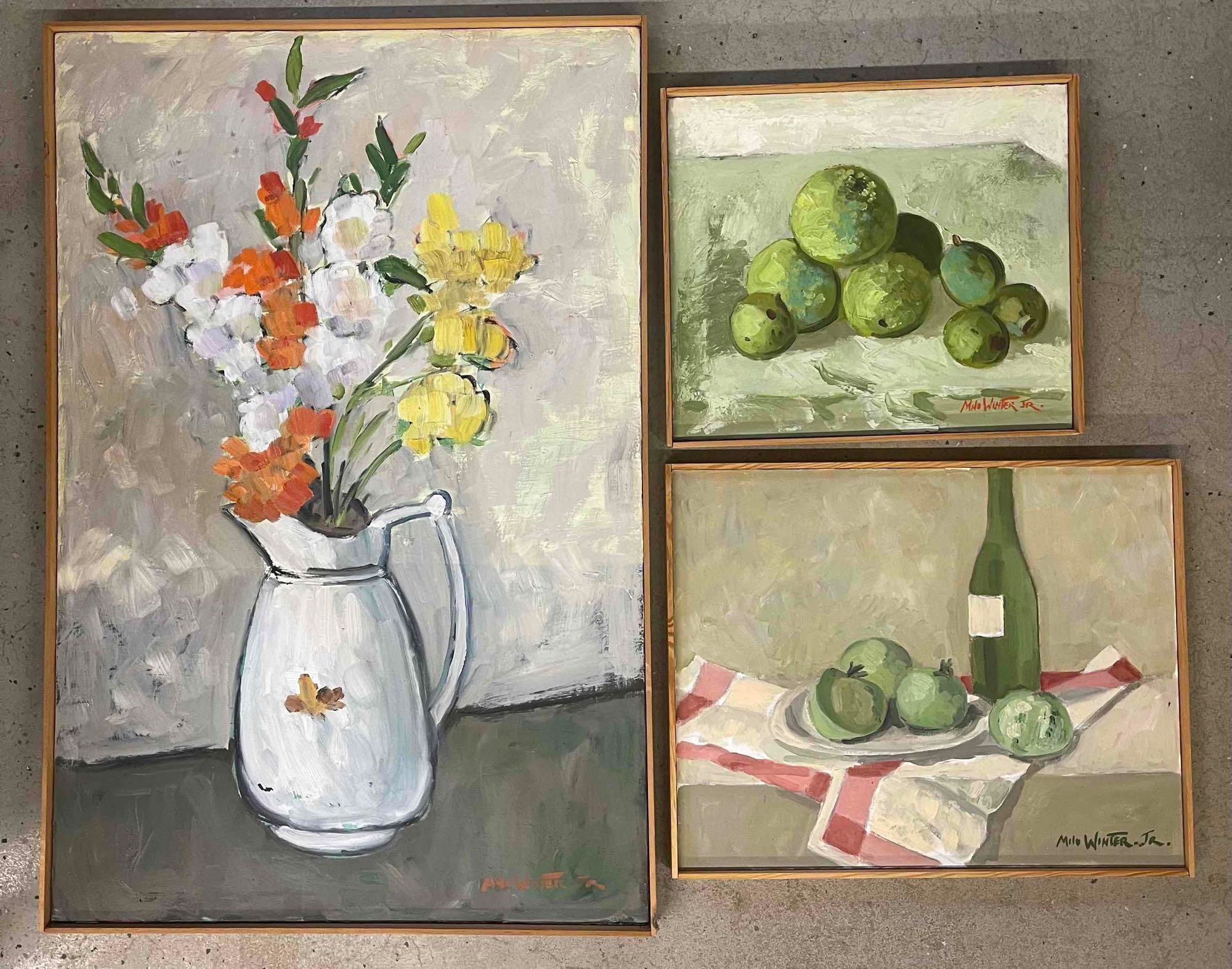 Milo Winter Jr. | Three Milo Kendall Winter Oils/Canvas | MutualArt