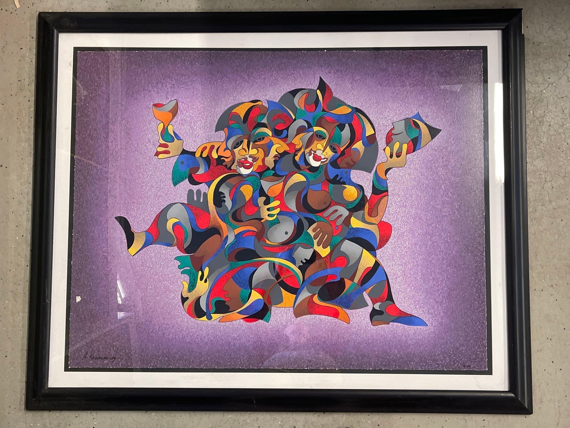 Anatole Krasnyansky | Dancing Masks | MutualArt