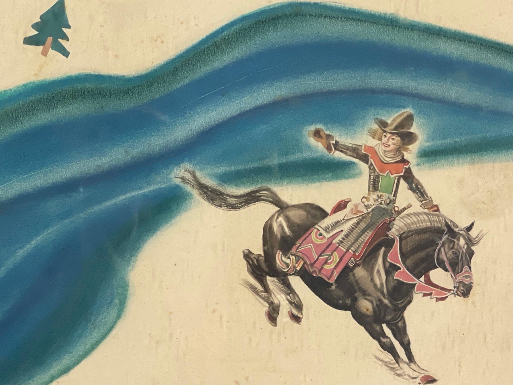 Henry Clarence Pitz | East to the Sun - West to the Moon | MutualArt