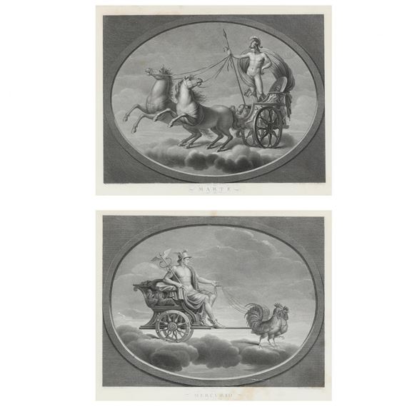 Pietro Bonato | Two Antique Engravings After Raphael (19th Century ...