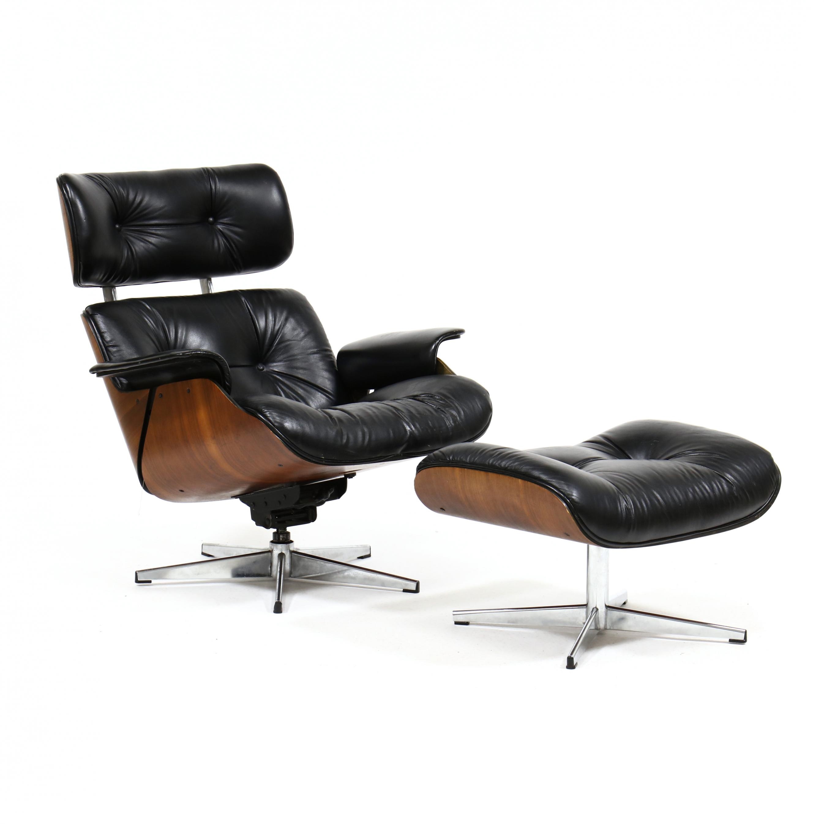 George Mulhauser | Lounge Chair and Ottoman (Mid 20th Century) | MutualArt