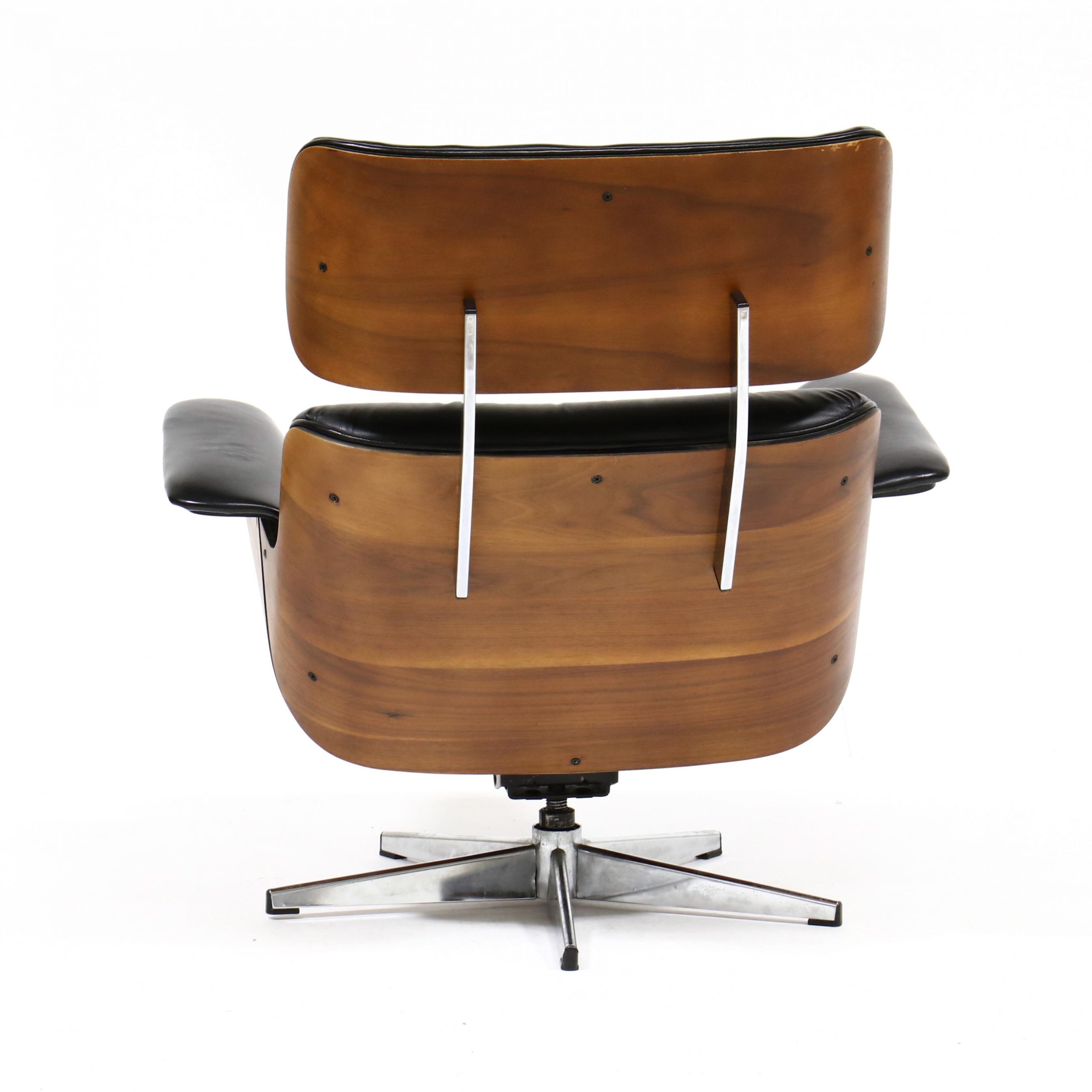 George Mulhauser | Lounge Chair and Ottoman | MutualArt