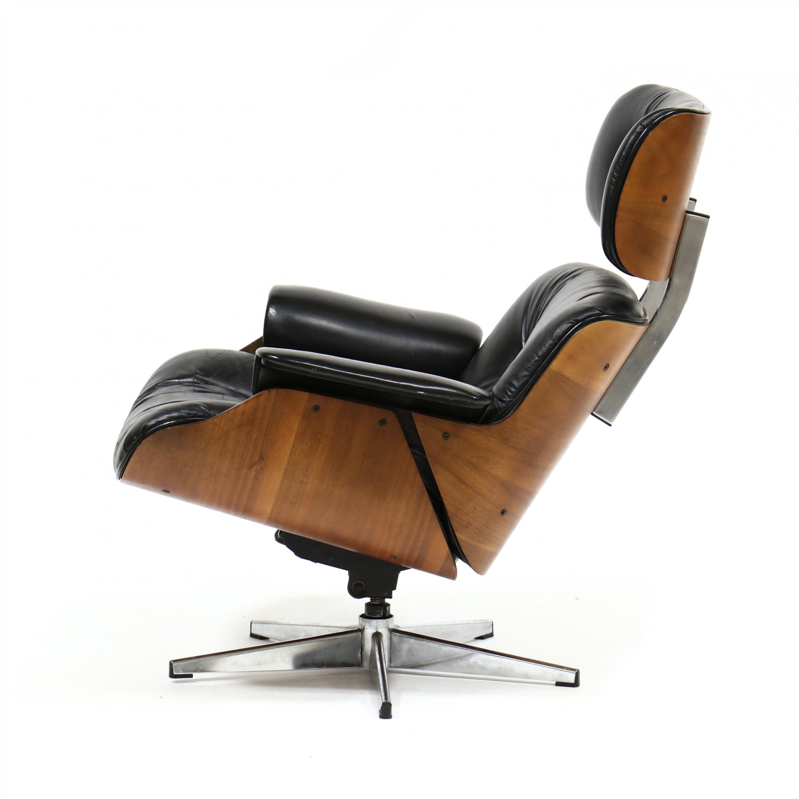 George Mulhauser | Lounge Chair and Ottoman | MutualArt